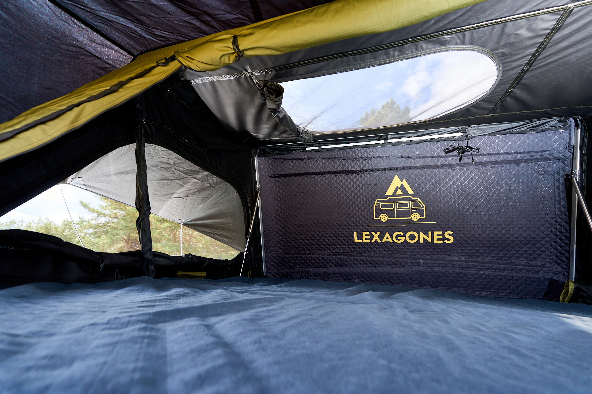 Tente de toit coque rigide Néo 2/3 places | Lexagones